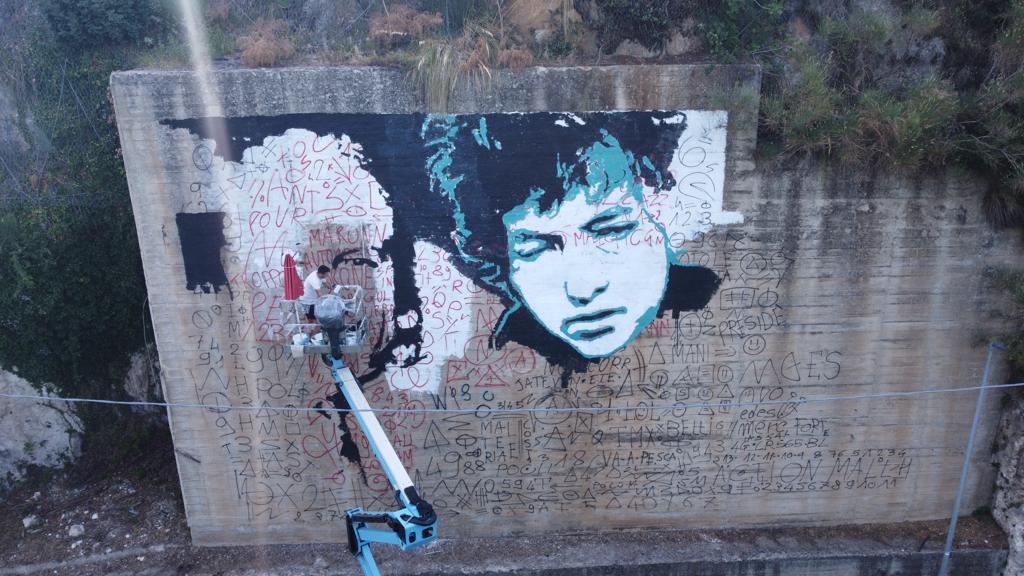 Bob Dylan e Mike Porco (l'uomo di Domanico che lo scoprì) insieme in un ...