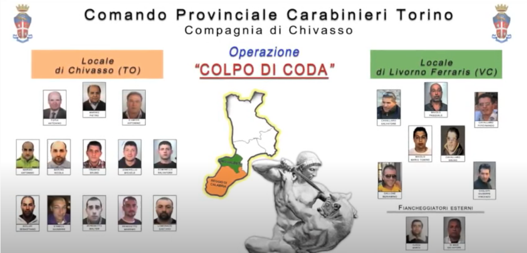 La 'ndrangheta silente della Bassa Vercellese e Chivasso