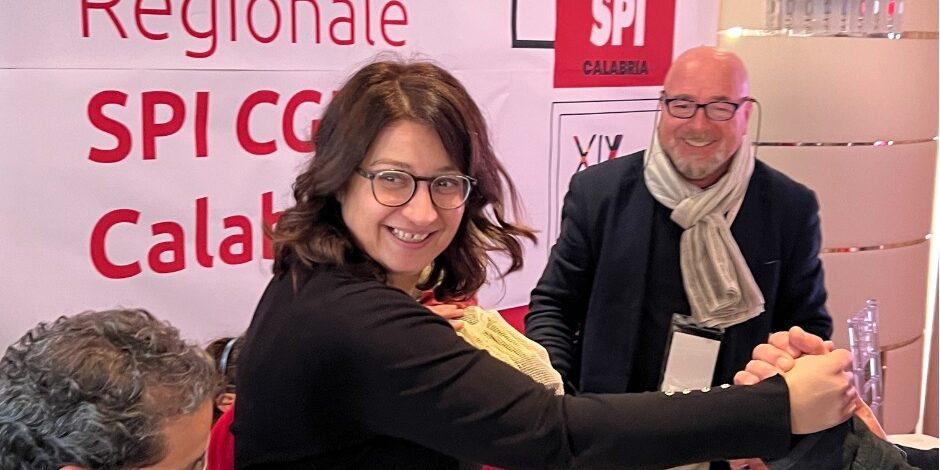 Claudia Carlino riconfermata alla guida dello Spi Cgil Calabria - VIDEO
