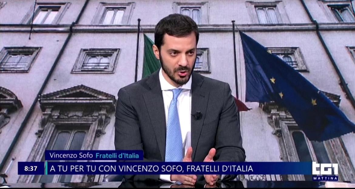 Sofo al Tg1: «Troppo divario tra nord e sud, senza Meridione l’Italia ...