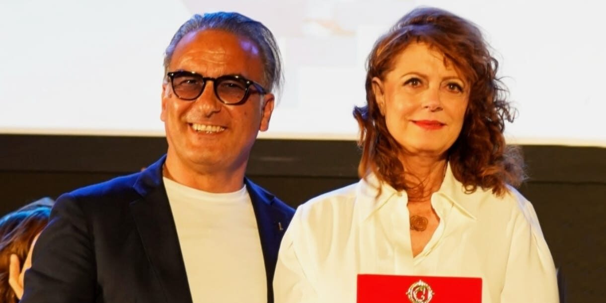 Magna Grecia Film Festival, Peppe Spadafora premia Susan Sarandon