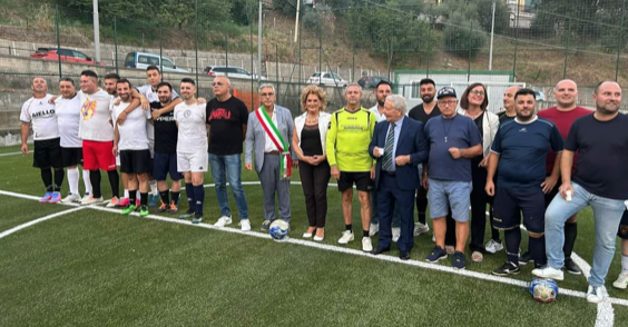 Lappano, inaugurati i campetti di calcio e tennis - Corriere della Calabria