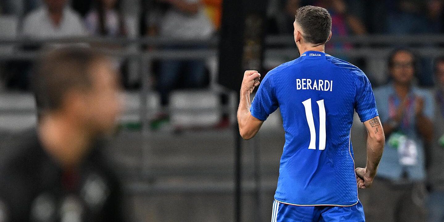 L’Italia batte Malta (4 a 0) grazie a un super Domenico Berardi