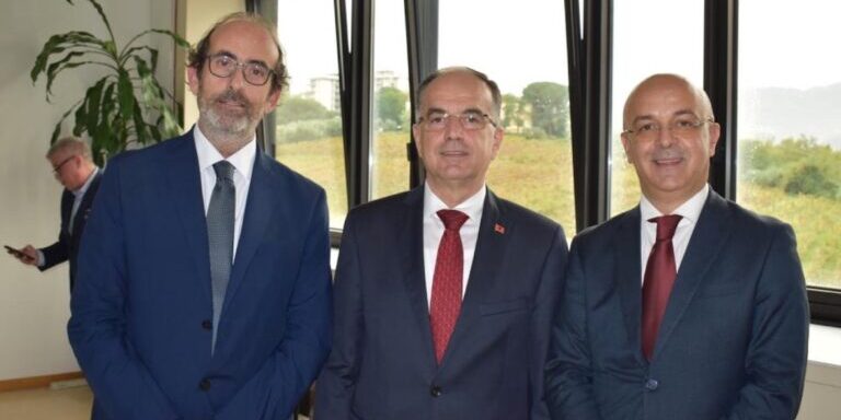 Il presidente della Repubblica d’Albania Bajram Begai ringrazia Rai ...