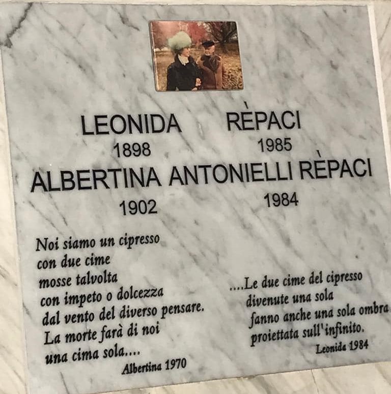Il mancato sepolcro di Leonida Repaci a Palmi nella sua Villa Pietrosa