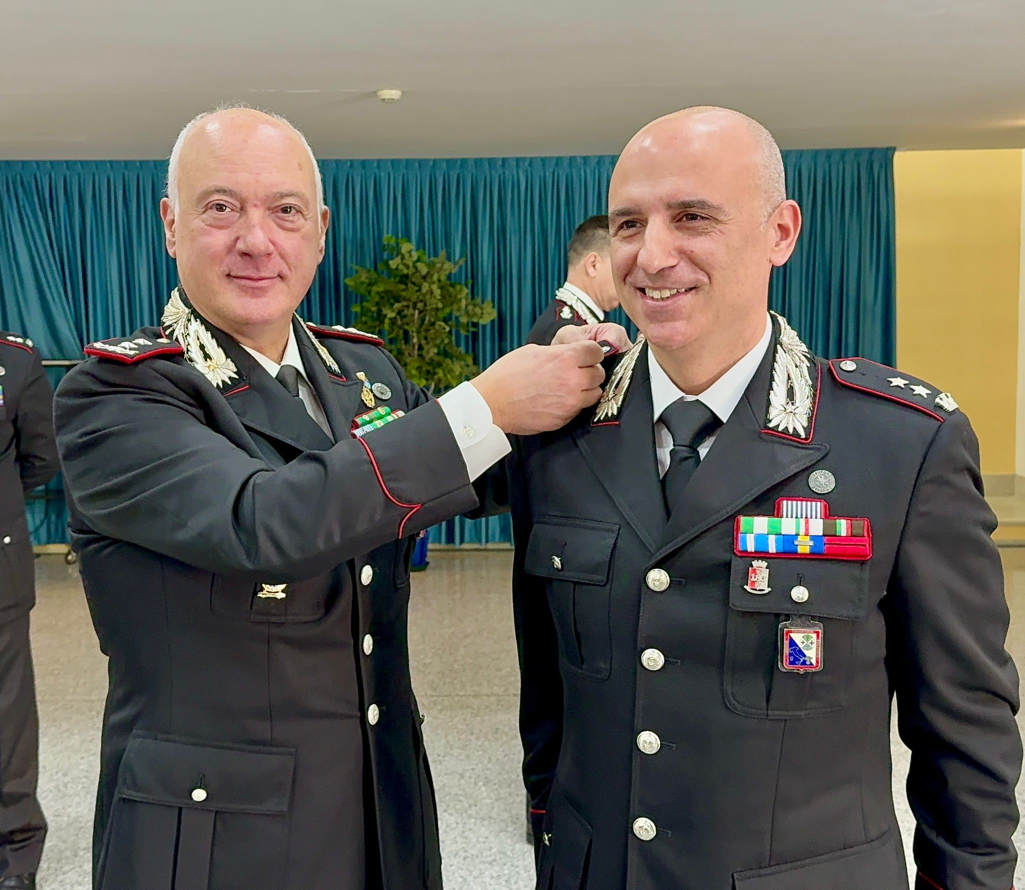 Carabinieri, il generale Pietro Salsano promuove cinque nuovi colonnelli