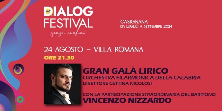 Casignana, il 24 agosto Gran Galà Lirico con Vincenzo Nizzardo e la ...