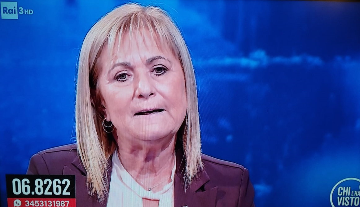 Donata Bergamini a "Chi l'ha visto?": «Consiglio a Isabella Internò di ...