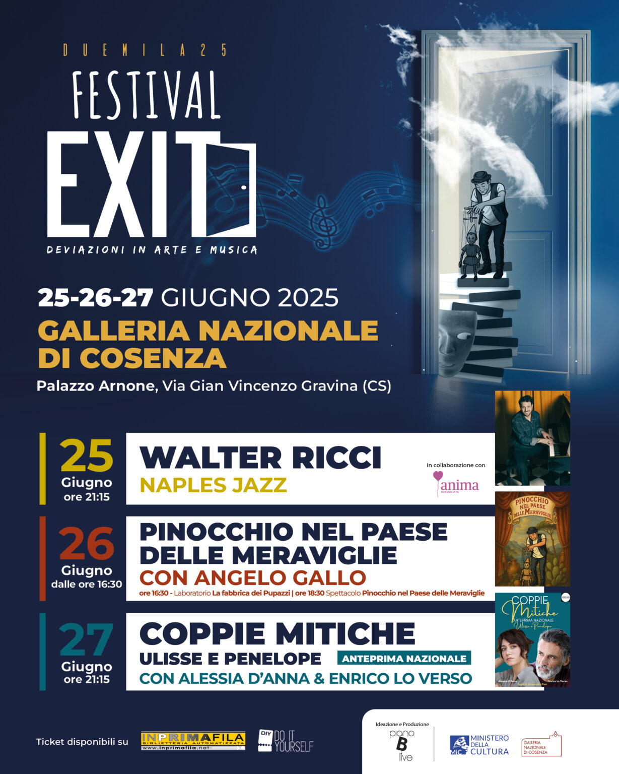 EXIT 2025, al via a Cosenza la nuova edizione del festival tra jazz ...