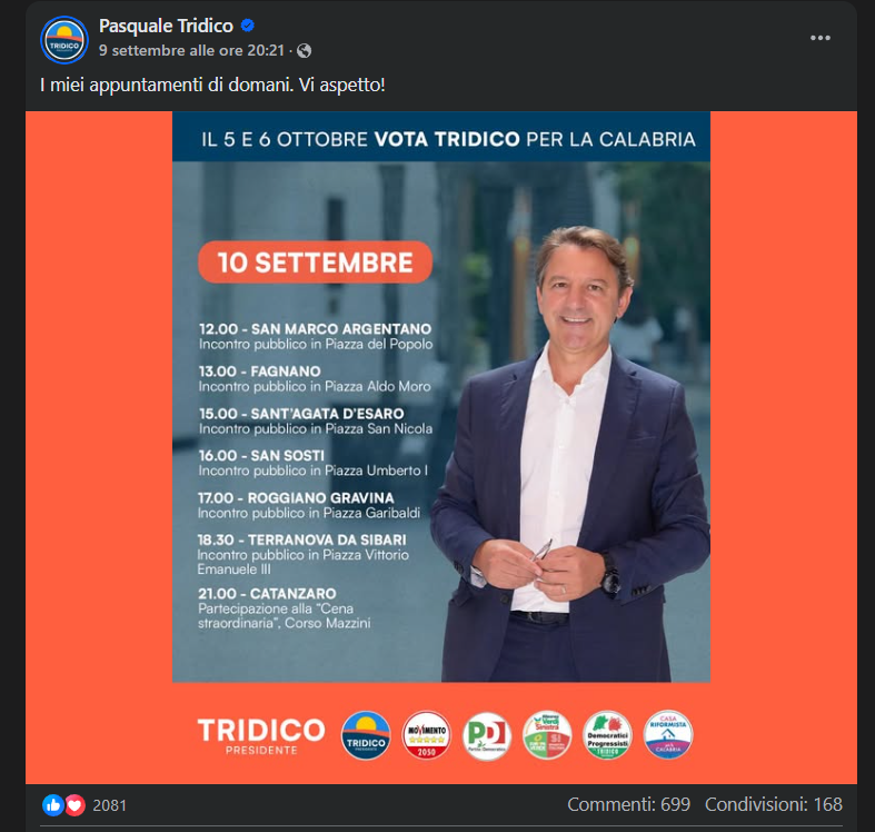 Tridico, il valzer del confronto e la misteriosa missione a Bruxelles