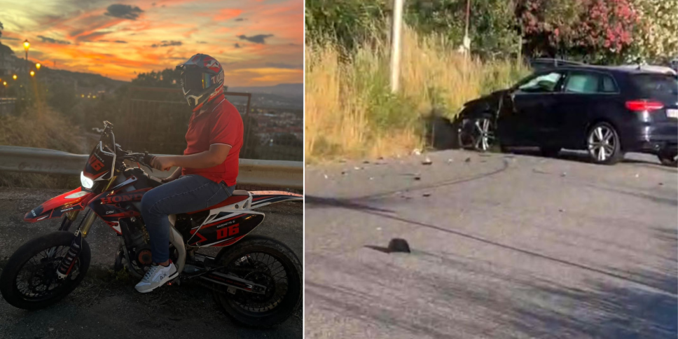 Scontro tra un’auto e una moto a Maida, muore un 19enne